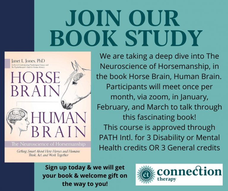 Human & Animal Connection Book Study Group – Winter – Connection Therapy